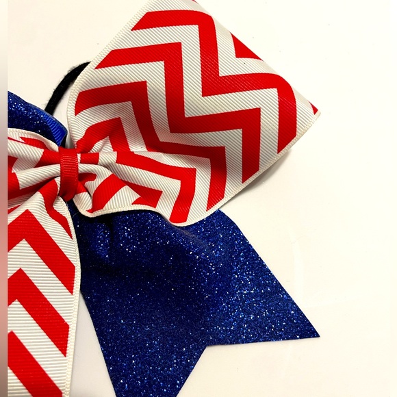 Accessories | Chevron Sparkle Bow | Poshmark